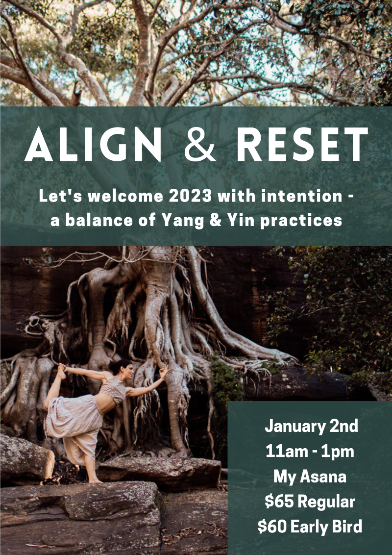 Align & Reset Workshop - My Asana Yoga