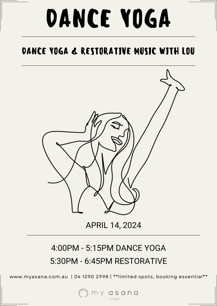 Dance yoga & Restorative music with Lou - My Asana Yoga