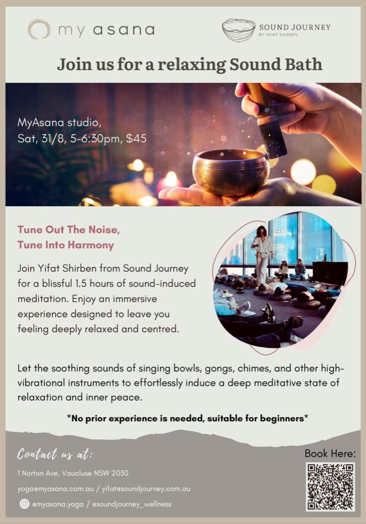 Sound healing workshop with Marco Tesi - My Asana Yoga